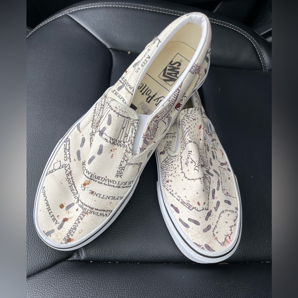 Vans | Shoes | Limited Edition Marauders Map Vans | Poshmark